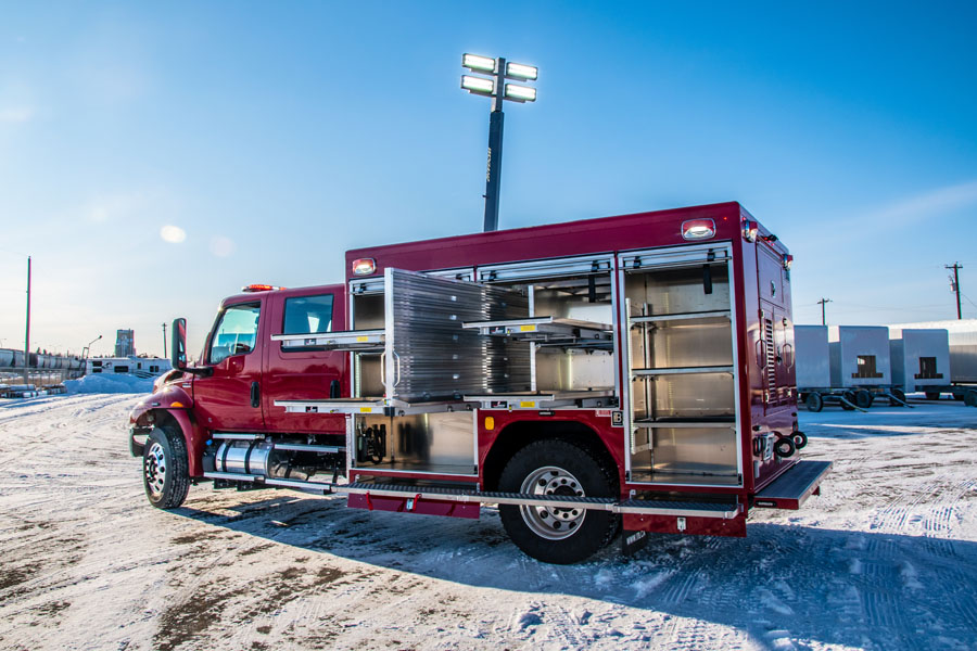 Custom Truck Body Component Installation | Intercontinental Truck Body